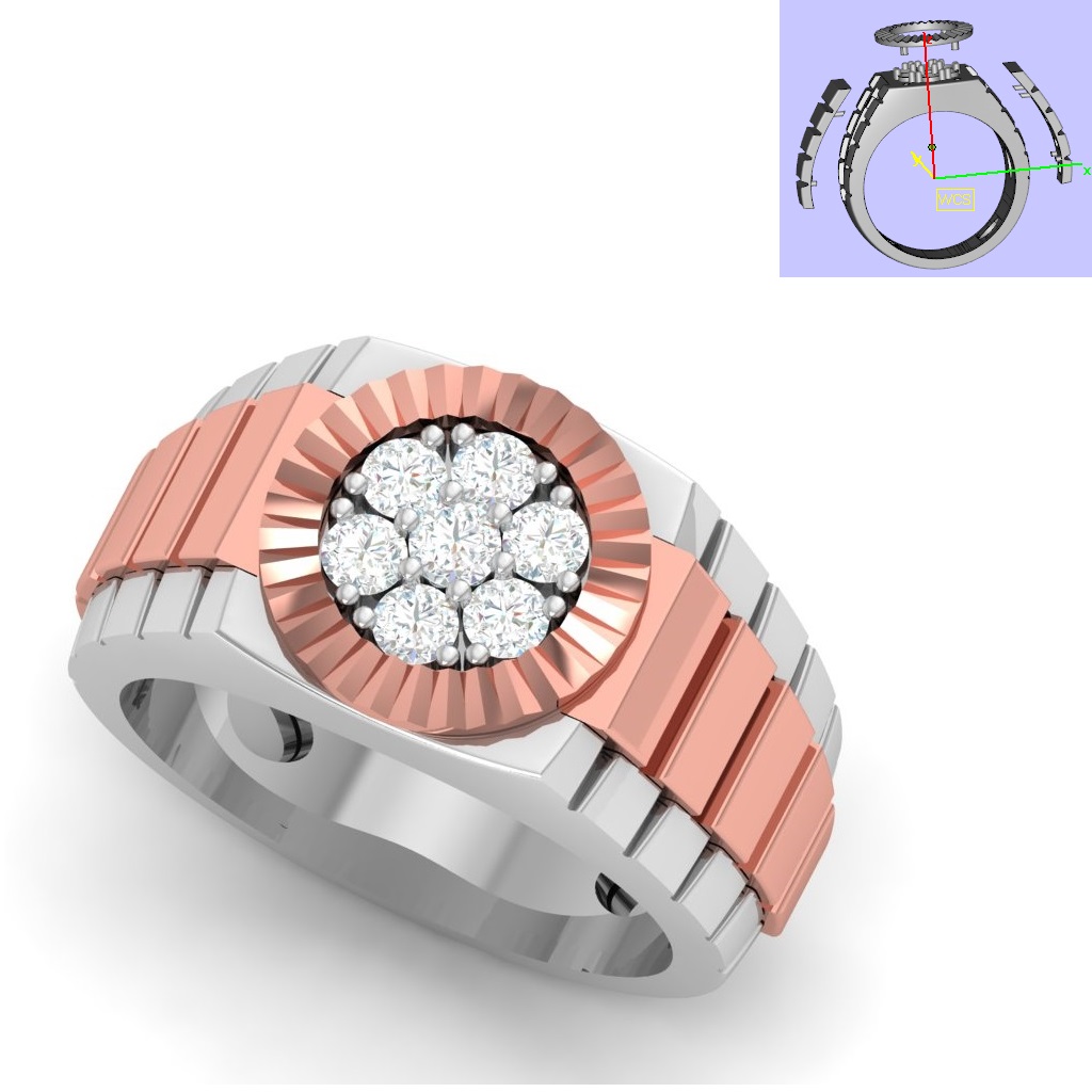 Rolex Diamond Ring - Volusia Diamond
